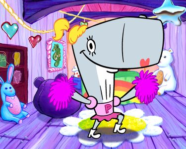 Spongebob Pearl Kiss